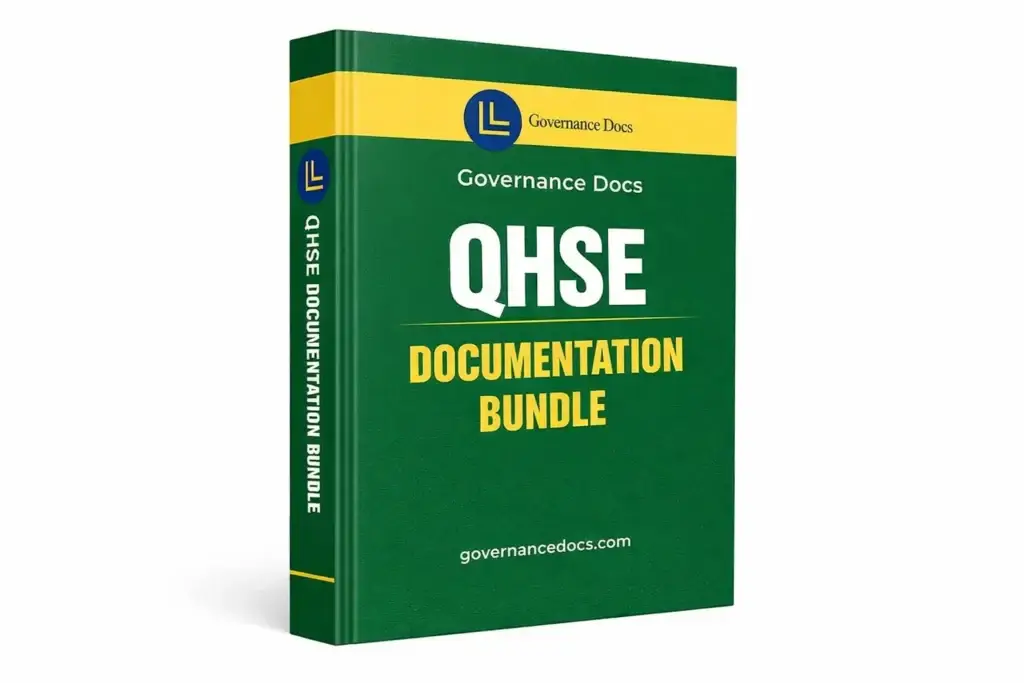 QHSE Documentation Bundle - Comprehensive 1500+ Templates! - ISO Toolkits